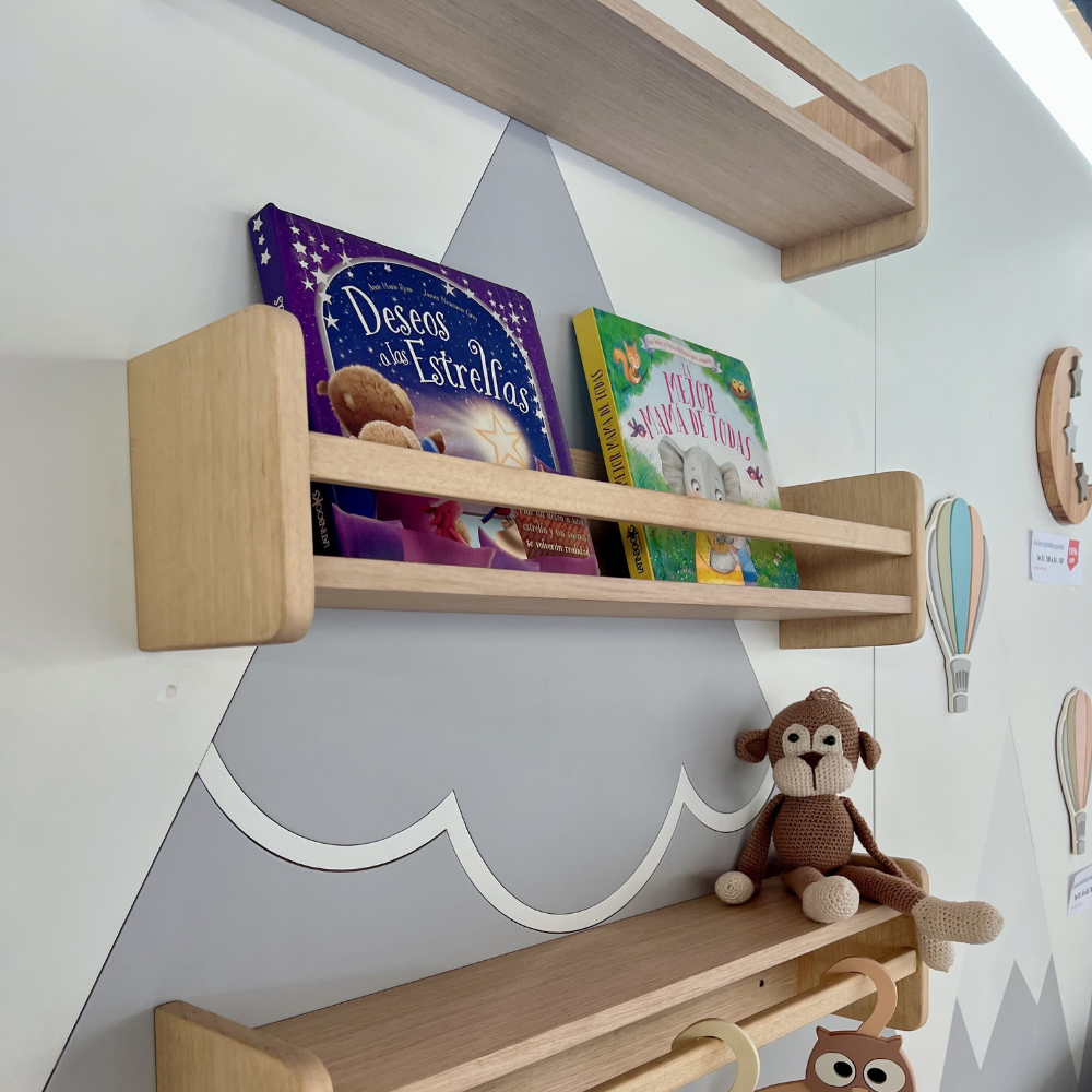 Repisa librero de congona