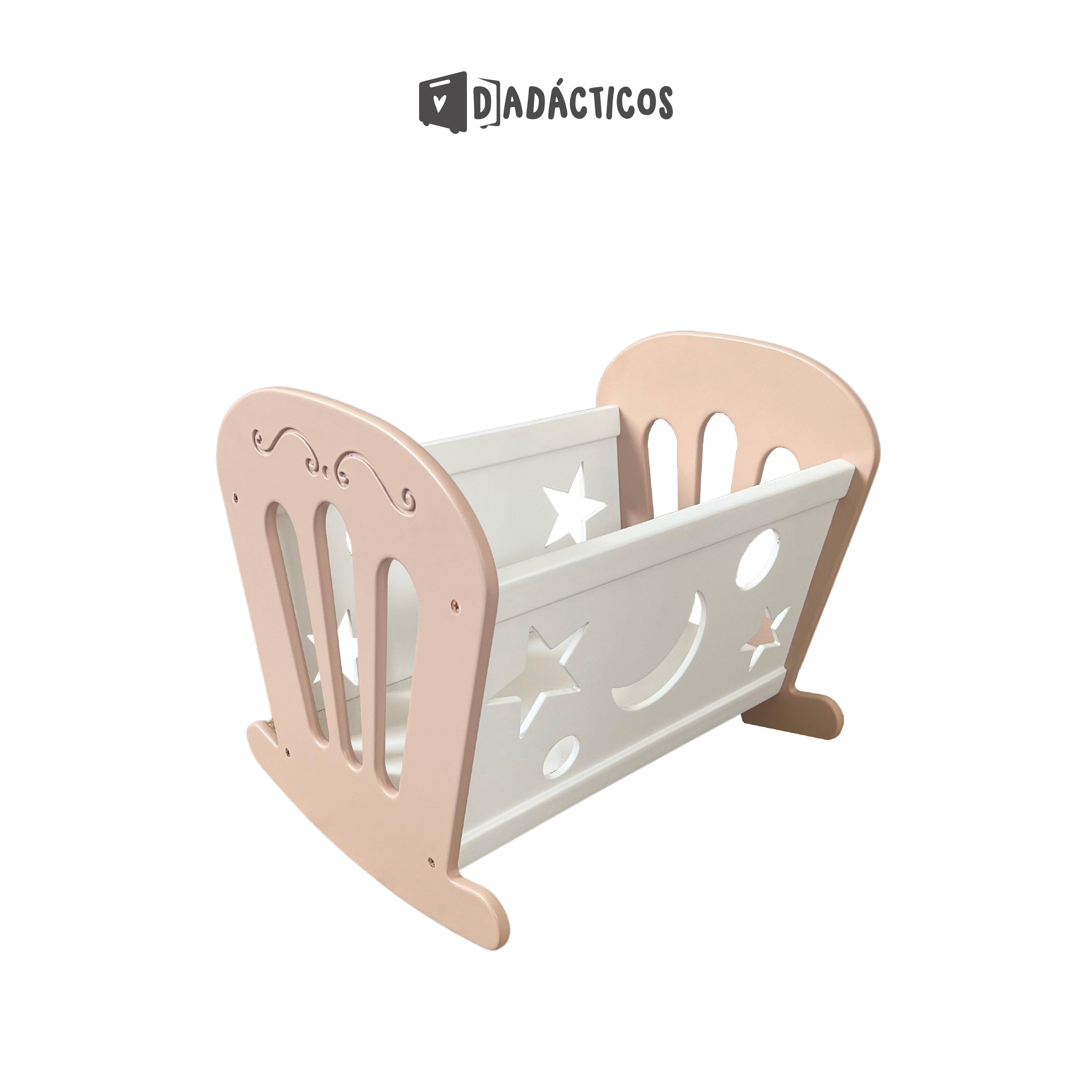 Cuna mecedora de juguete - Dadácticos